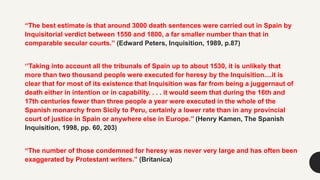 INQUISITION: MYTHS AND FACTS APOLOGETICS | PPT