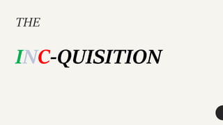 INQUISITION: MYTHS AND FACTS APOLOGETICS | PPTX