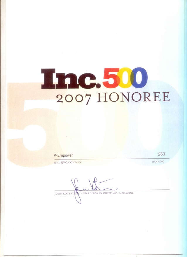 Inc. 500 | PDF