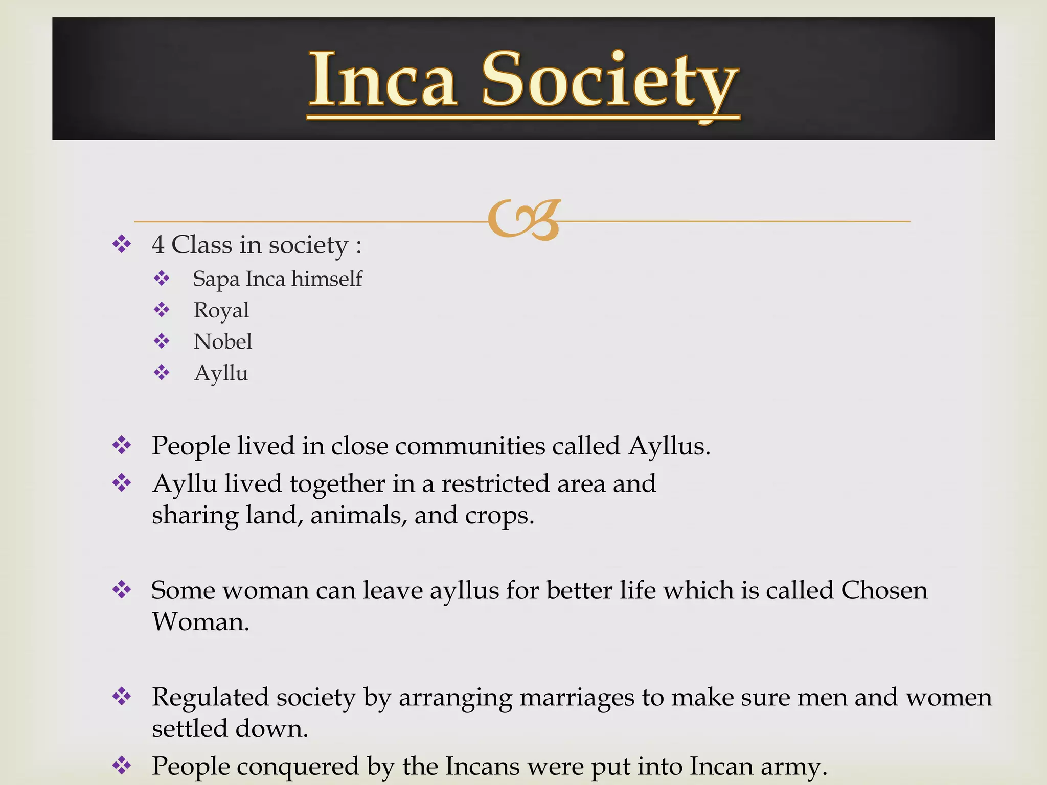Inca Civilization | PPTX