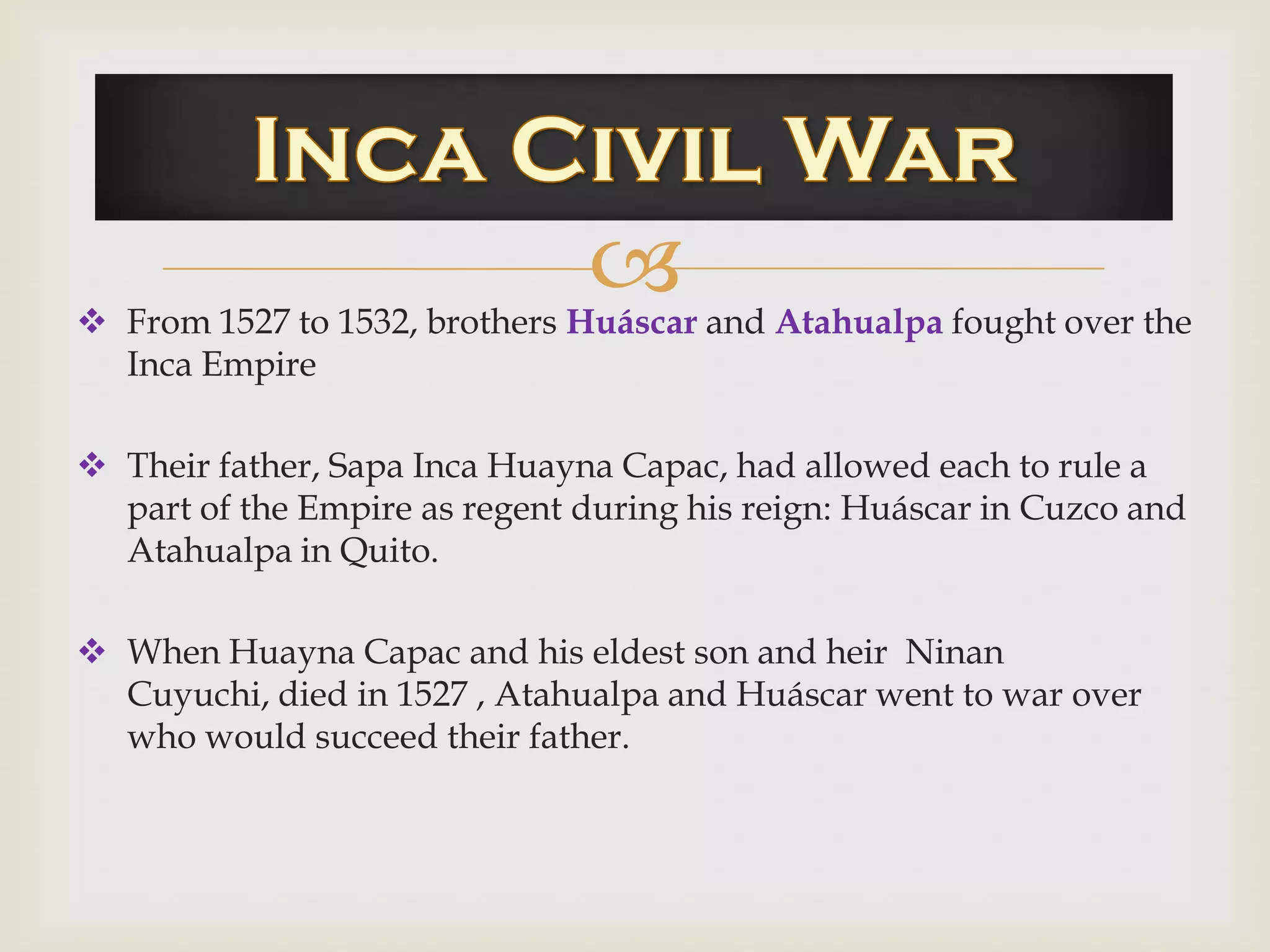 Inca Civilization | PPTX