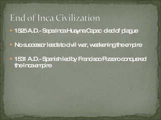 Inca Civilization .DR Mahipal india | PPT