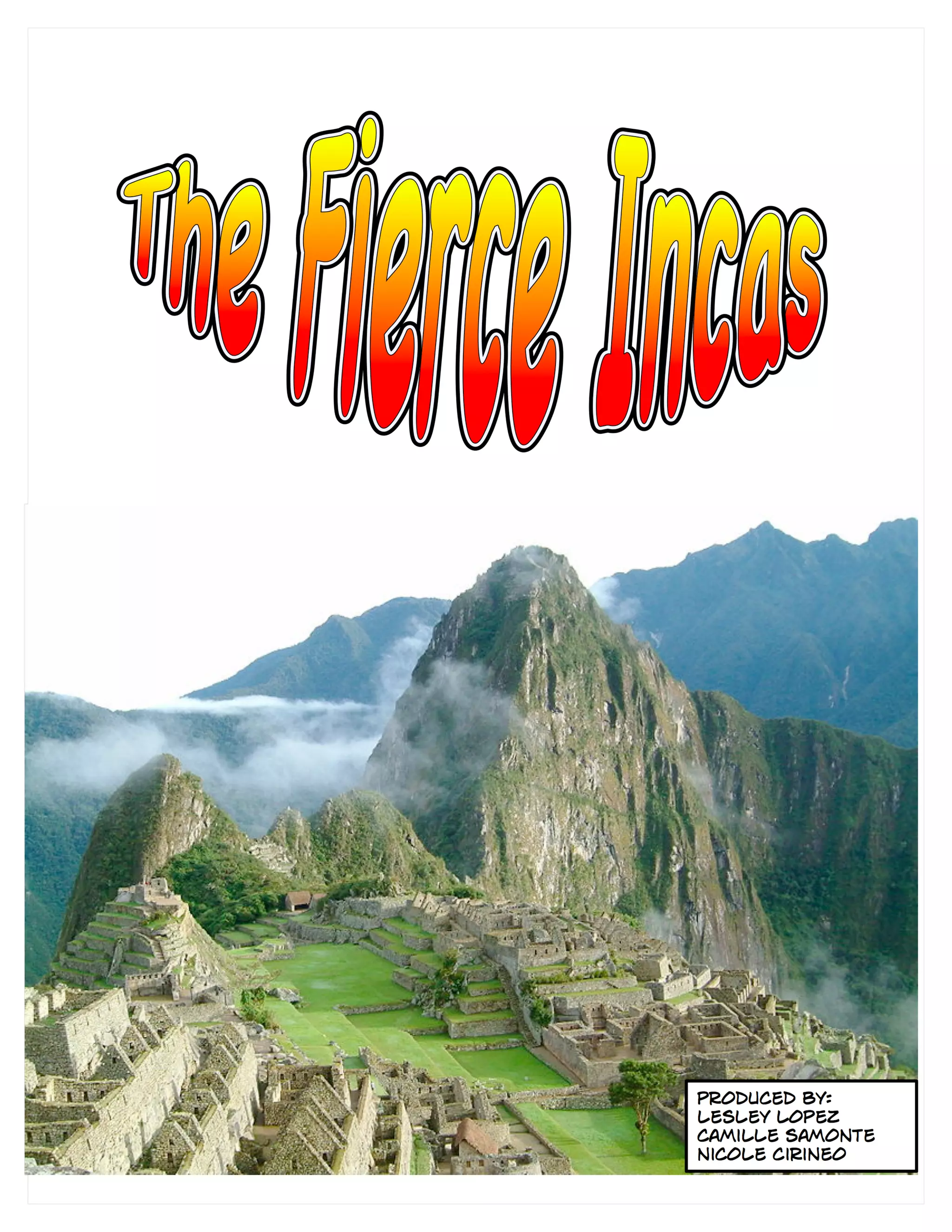 Inca Comic Book | PDF