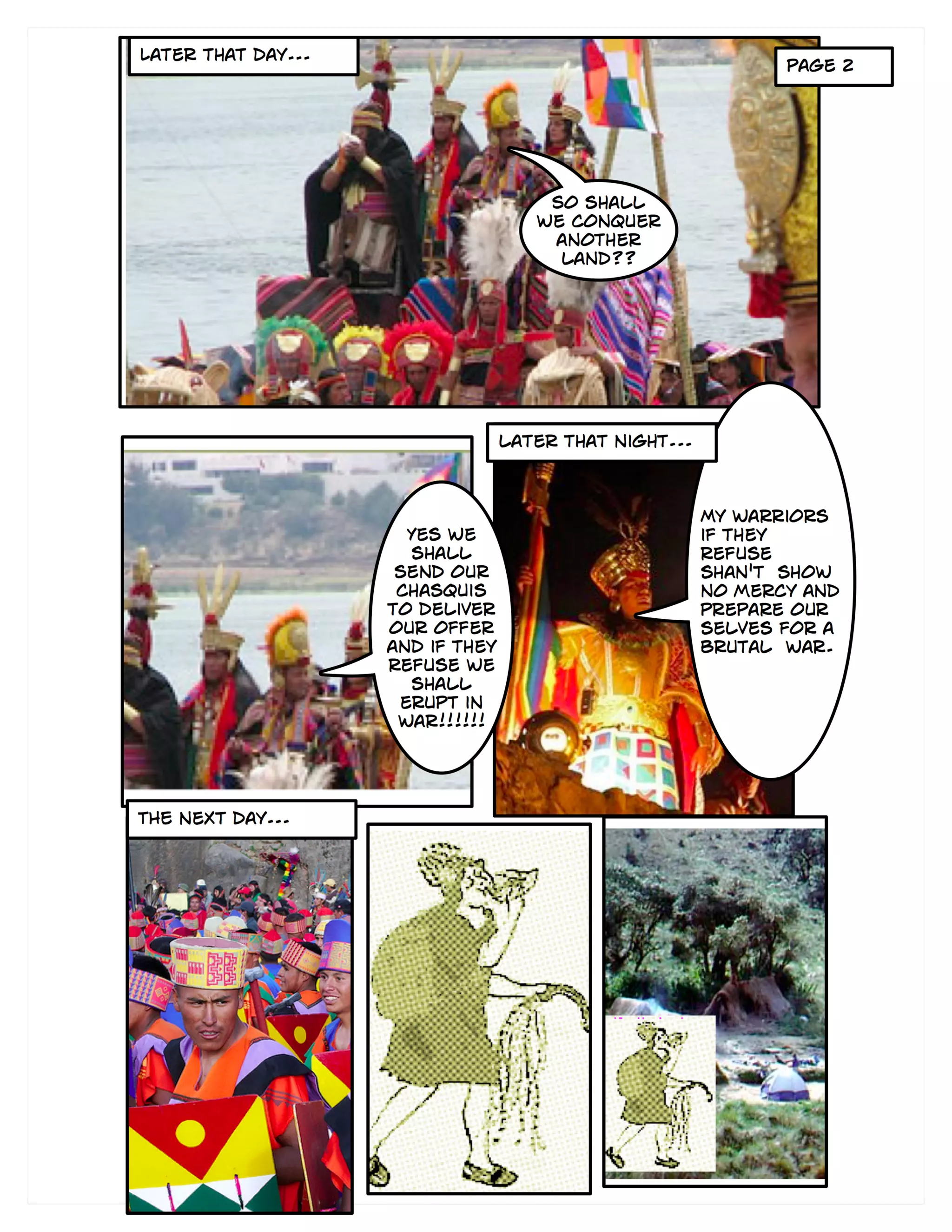 Inca Comic Book | PDF