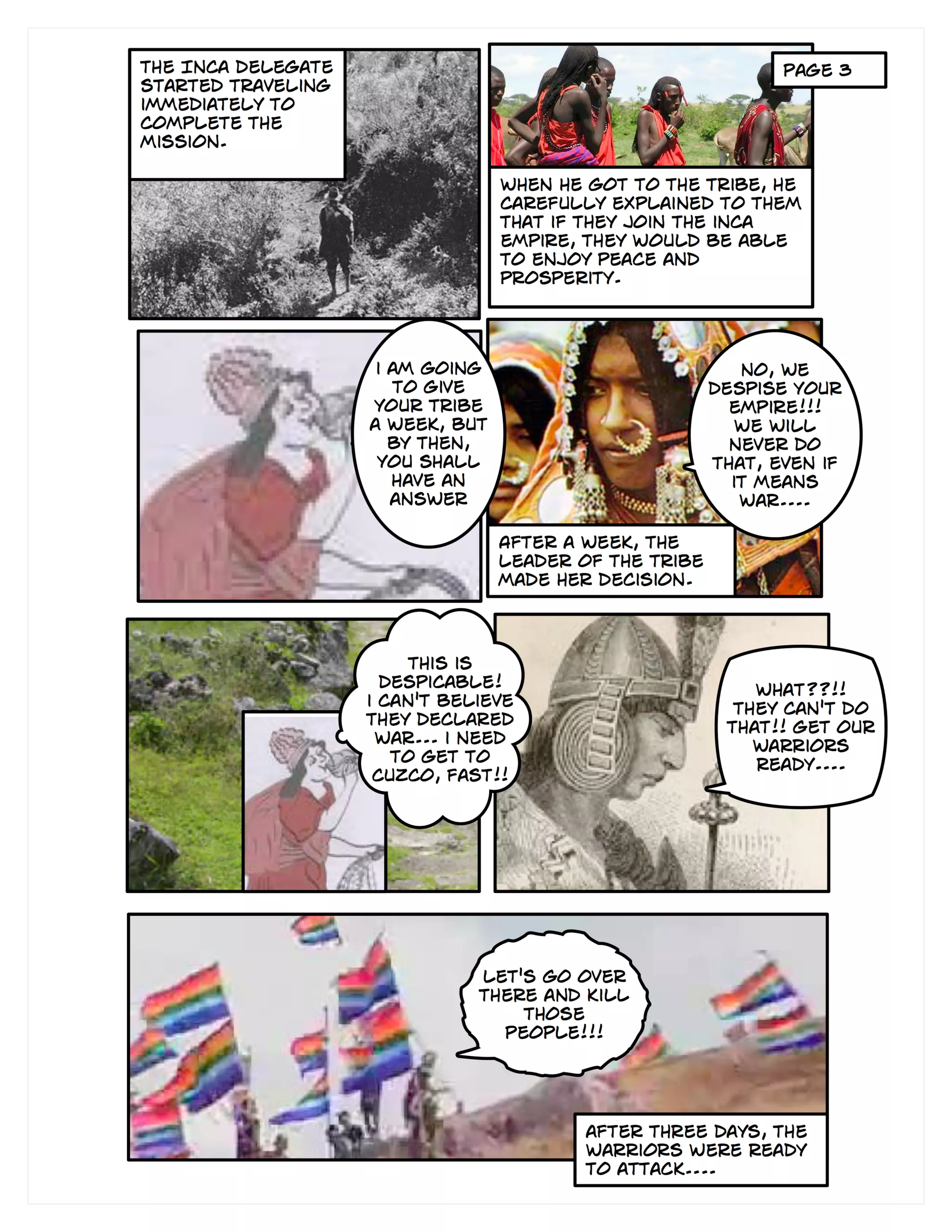 Inca Comic Book | PDF