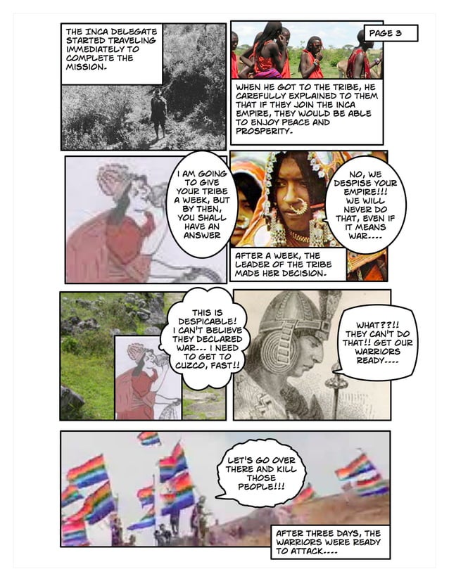 Inca Comic Book | PDF