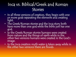 Inca creation myth | PPT