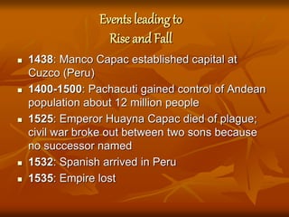 Inca empire powerpoint | PPT | Religion & Spirituality