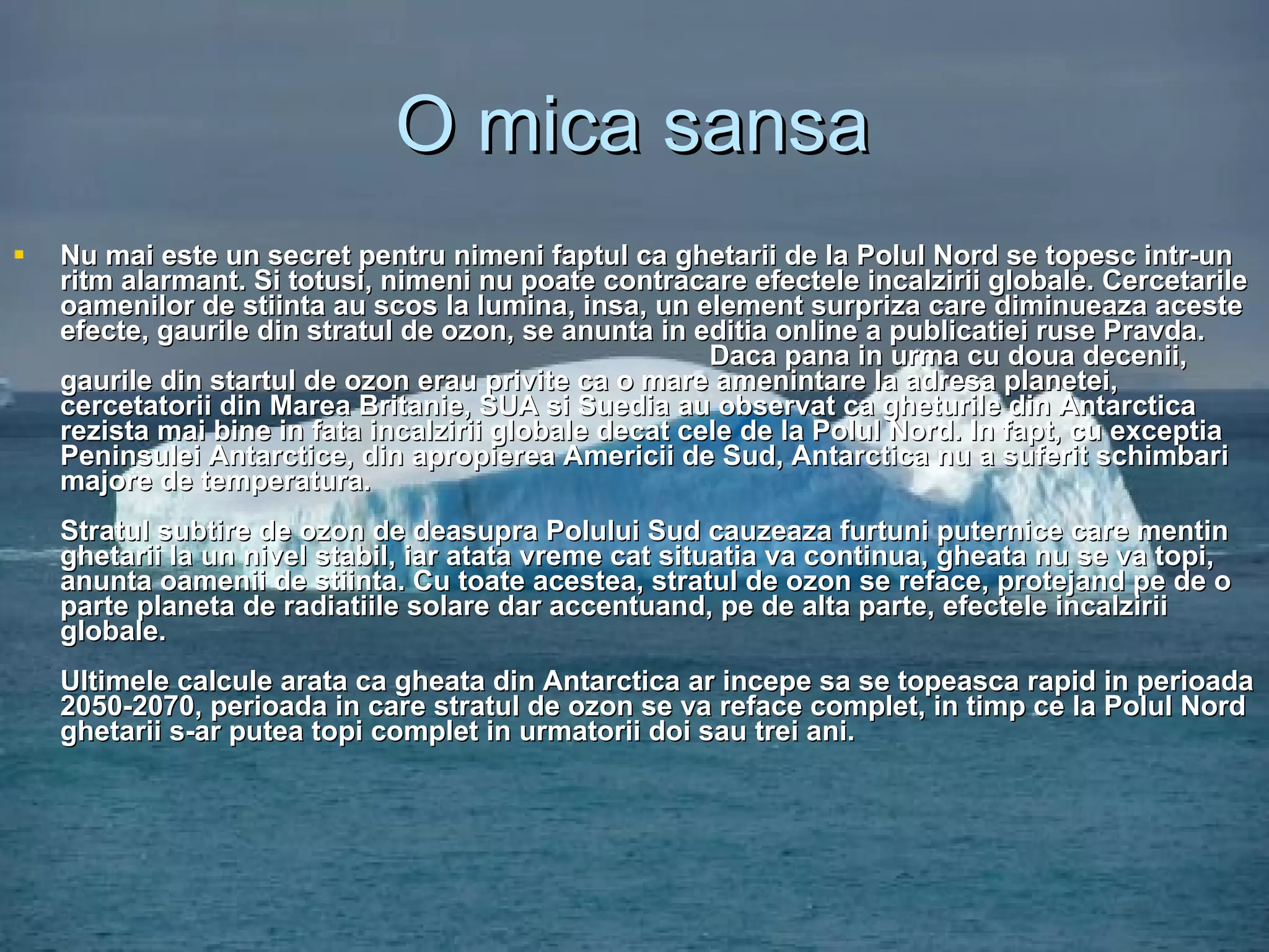 Incalzirea Globala Pps | PPT