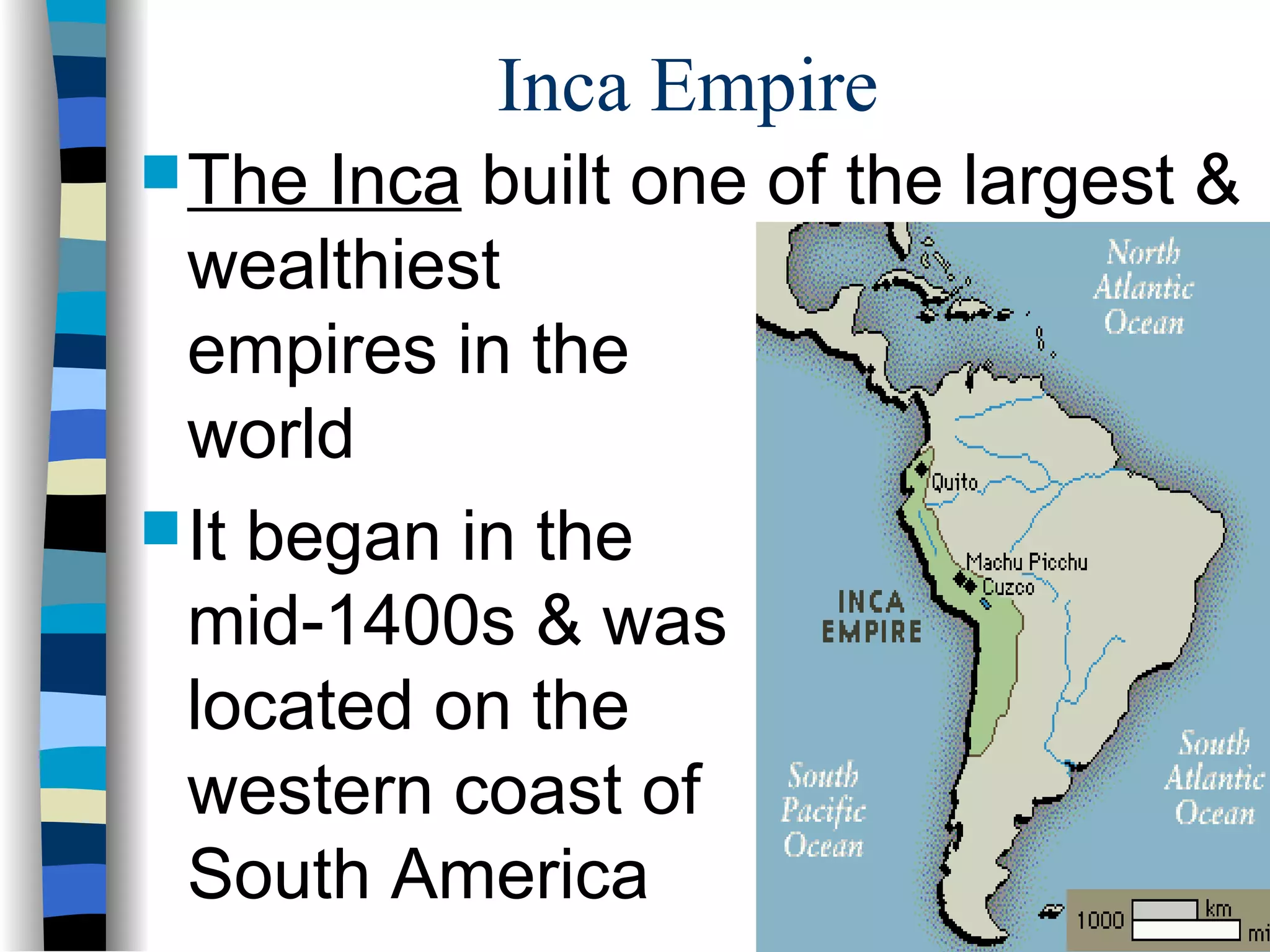 AMERICAN CIVILIZATIONS: INCA, MAYA AND AZTEC | PPT