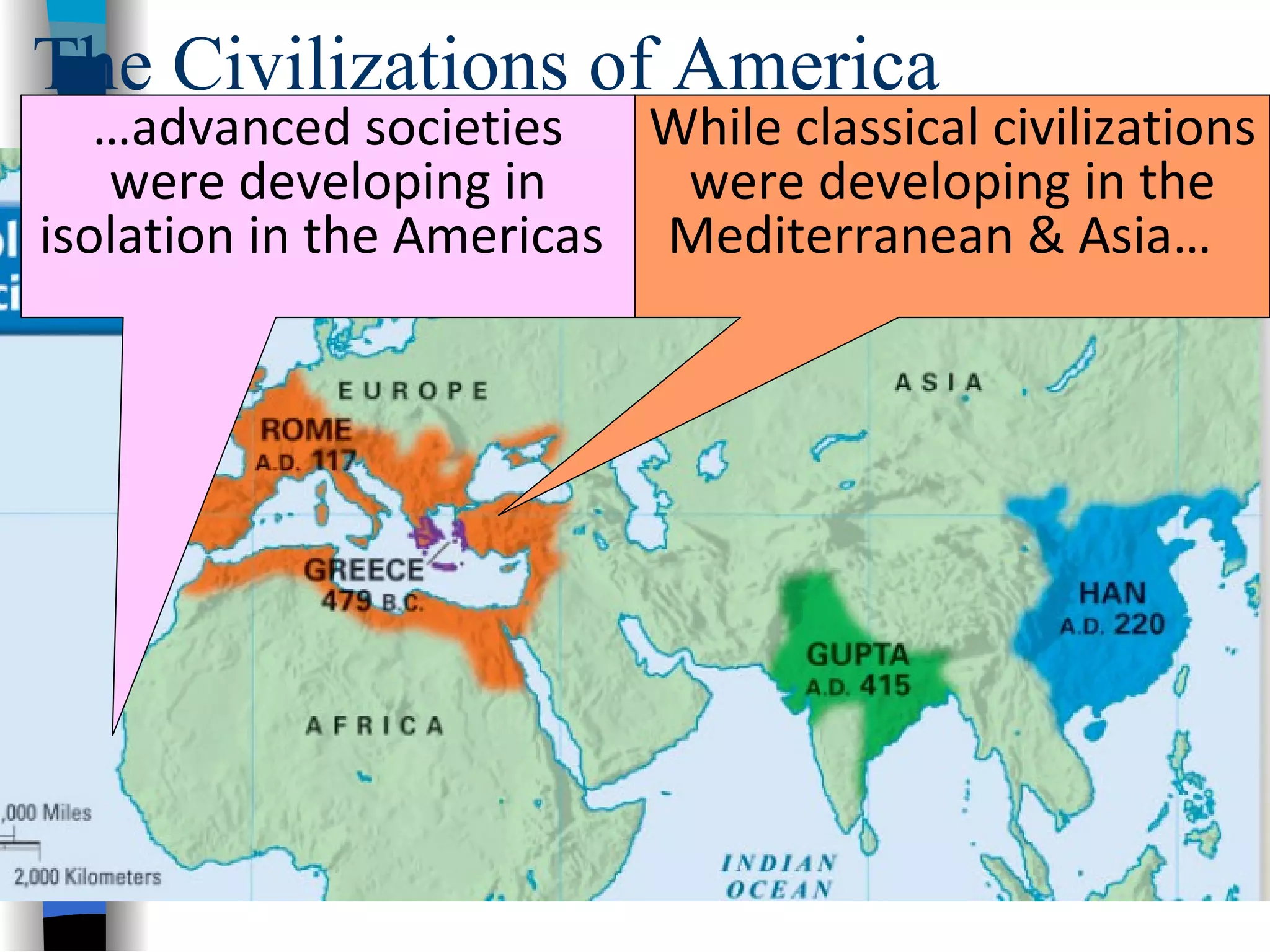 AMERICAN CIVILIZATIONS: INCA, MAYA AND AZTEC | PPT