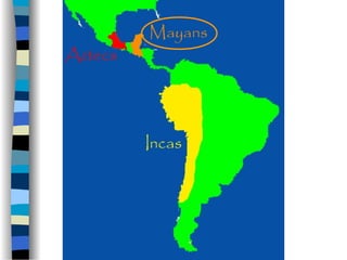 Mayan And Aztec Empire Map