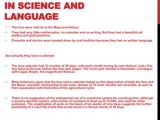 Ancient Civilizations : Inca | PPTX