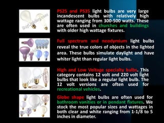 Incandescent lamp | PPTX