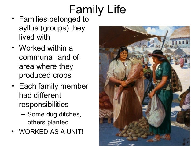 Inca Family Life Inca Daily Life HISTORY'S HISTORIES You Are