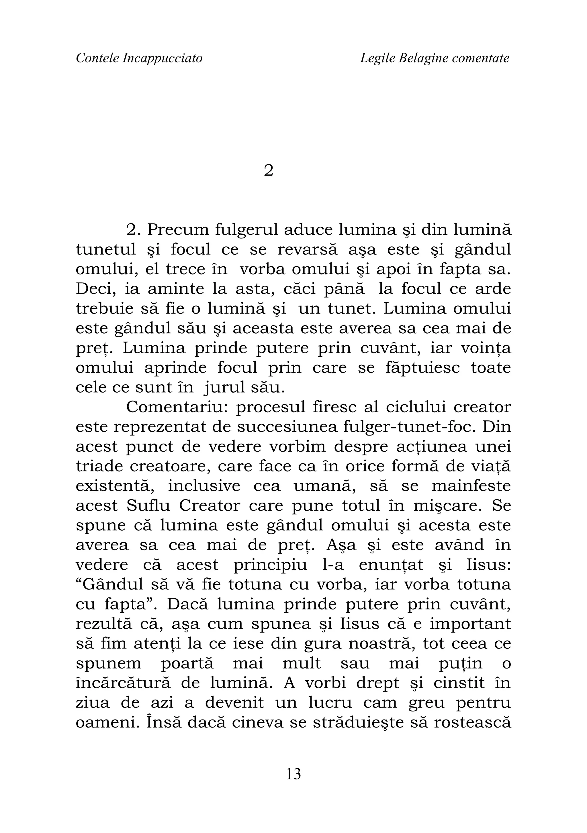Incapucciato legile belagine comentate - v.1.0 | PDF