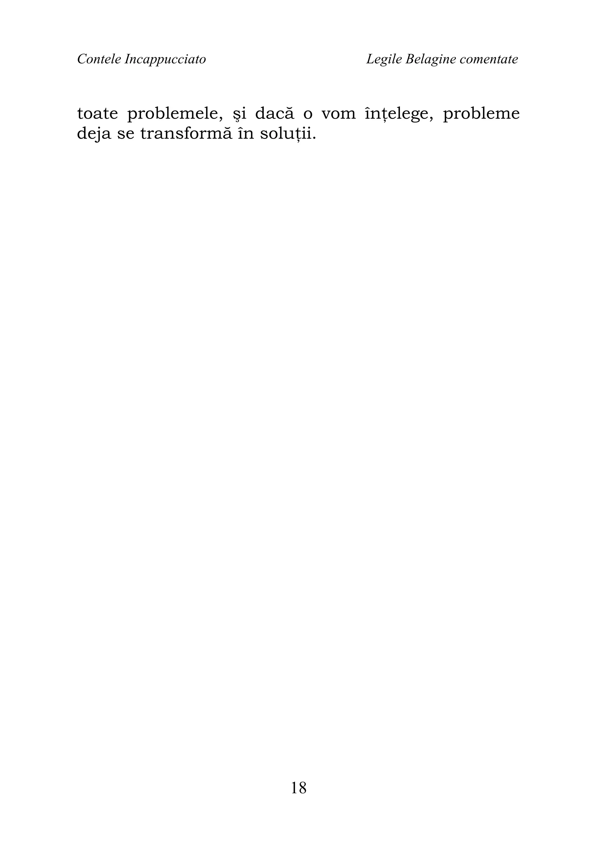 Incapucciato legile belagine comentate - v.1.0 | PDF