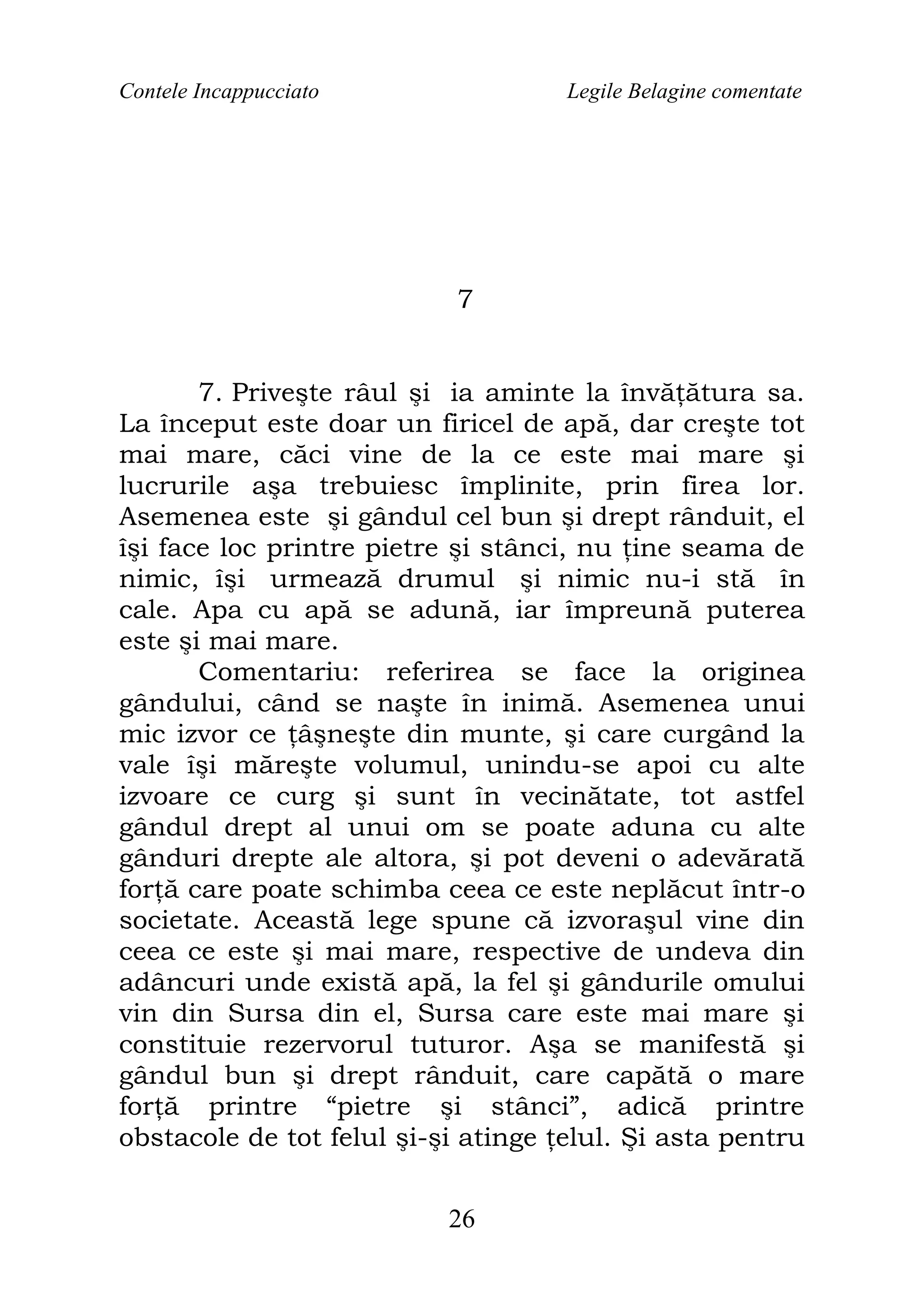 Incapucciato legile belagine comentate - v.1.0 | PDF