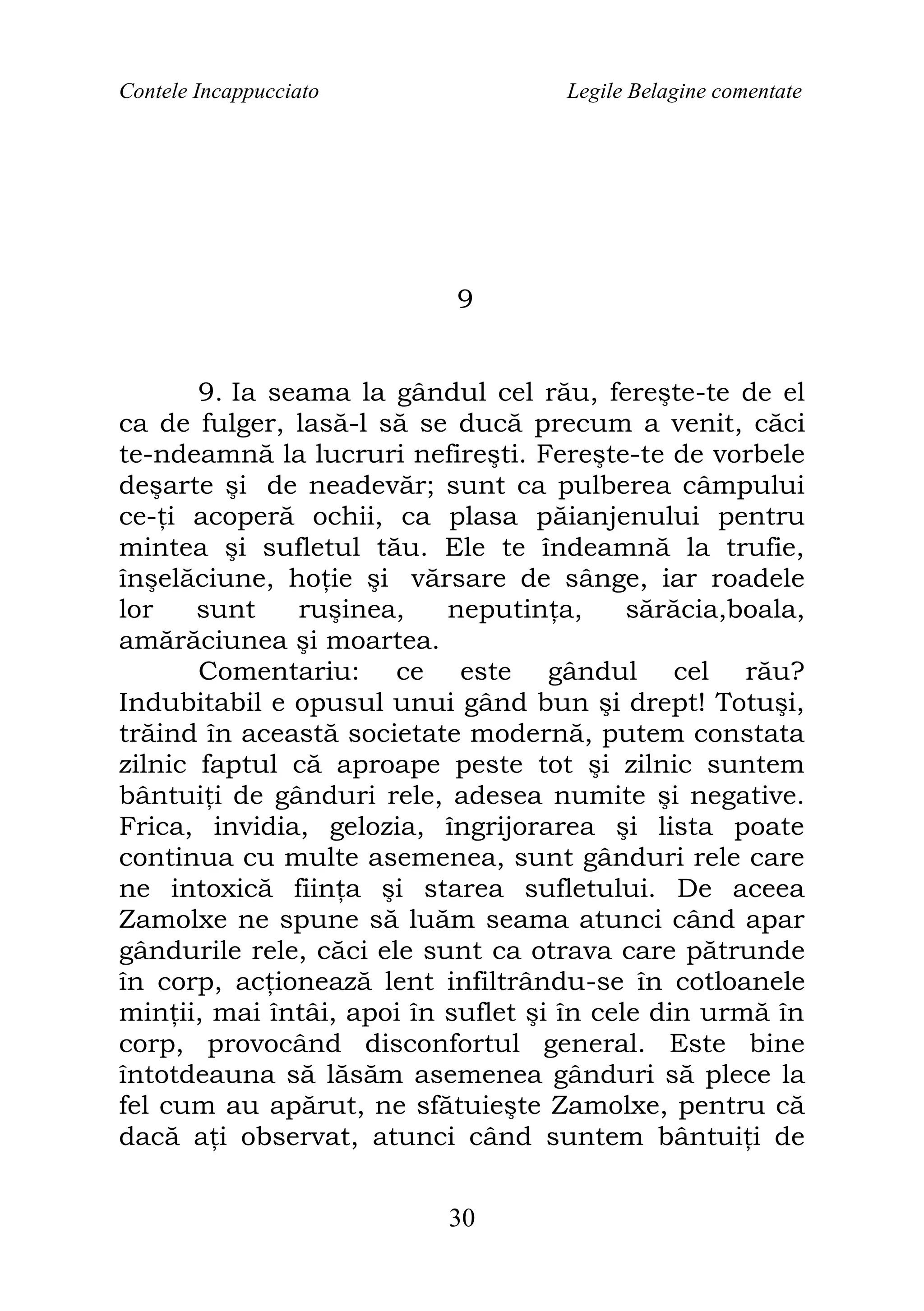 Incapucciato legile belagine comentate - v.1.0 | PDF