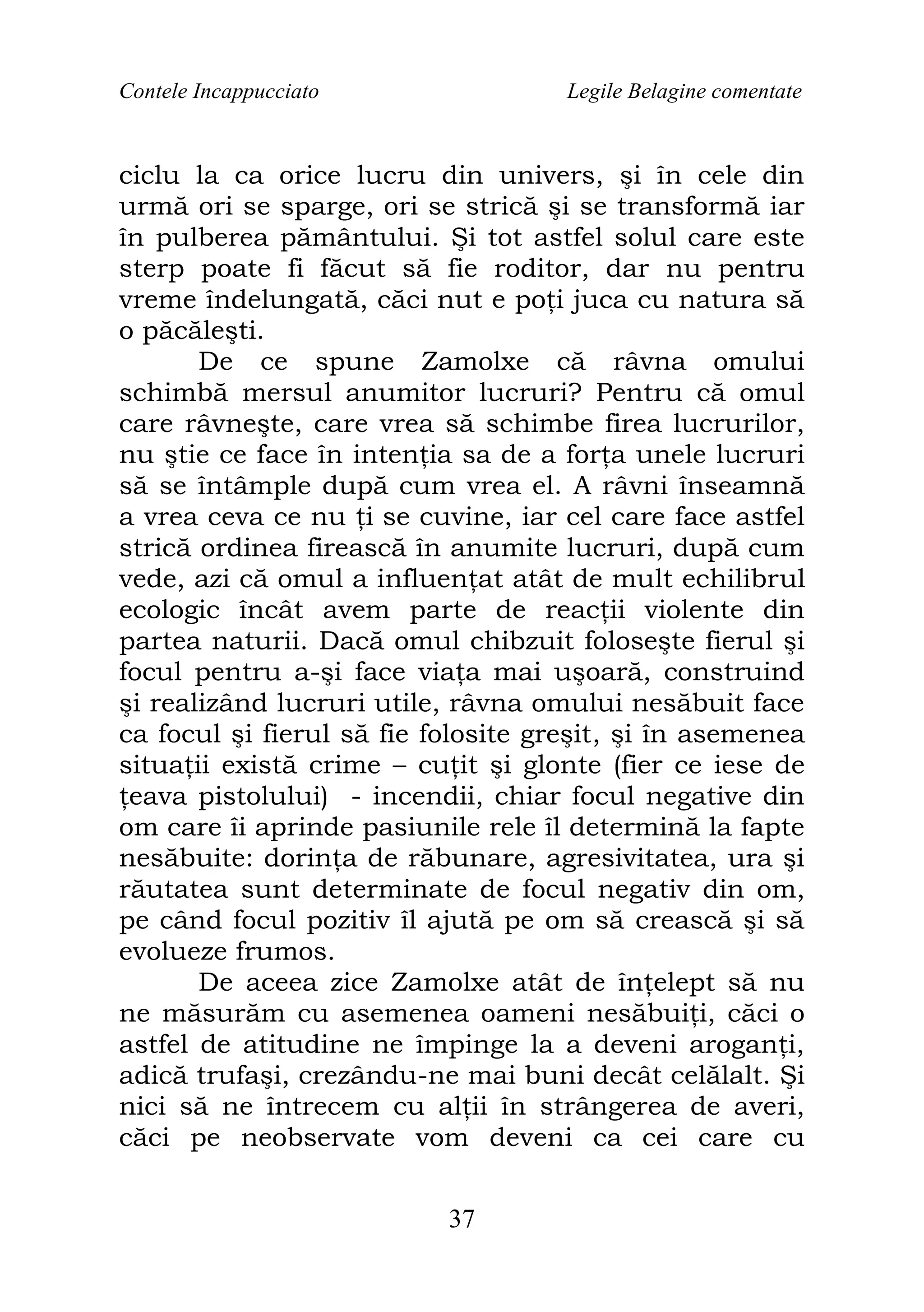 Incapucciato legile belagine comentate - v.1.0 | PDF