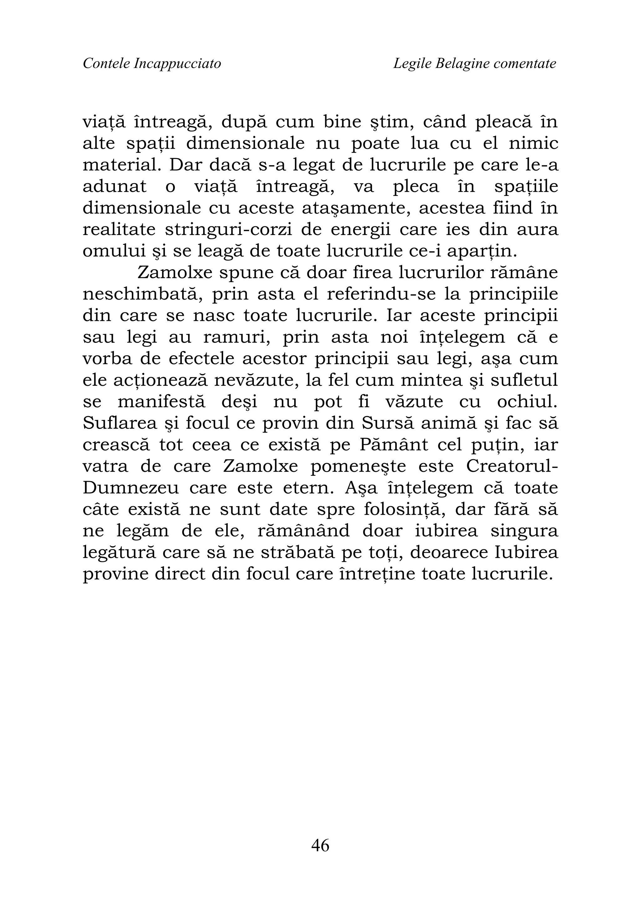 Incapucciato legile belagine comentate - v.1.0 | PDF