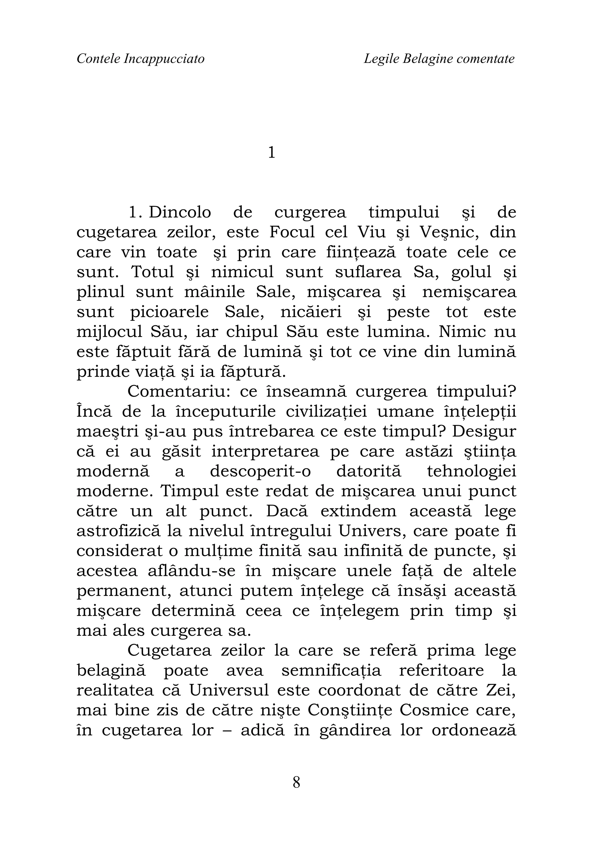 Incapucciato legile belagine comentate - v.1.0 | PDF