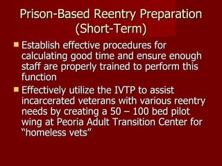 Incarceration, Reentry & Homelessness | PPT