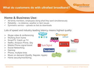 INCA Roadshow Taunton - Joe Frost - Gigaclear | PPT