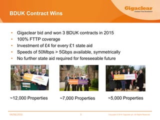 Gigaclear | PPT
