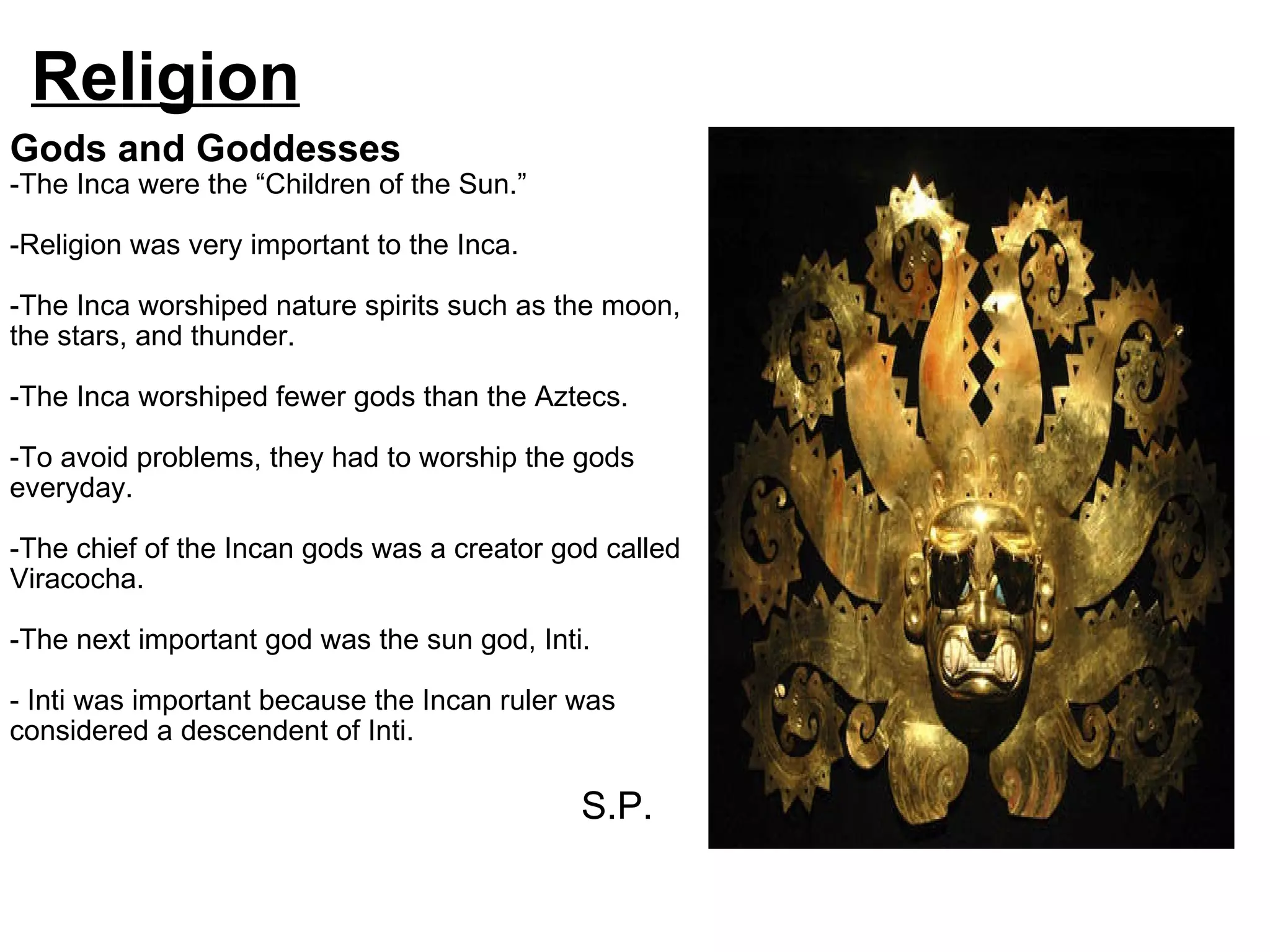 Incas Civilization PD1 | PPT