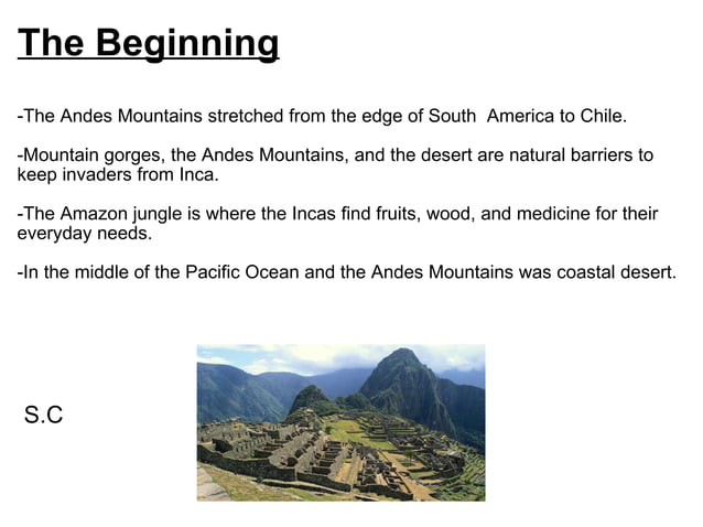 Incas Civilization PD1 | PPT