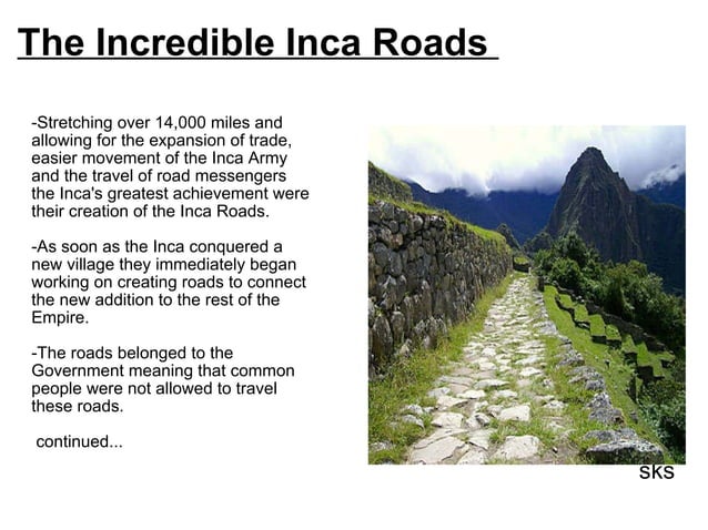 Incas Civilization PD1 | PPT