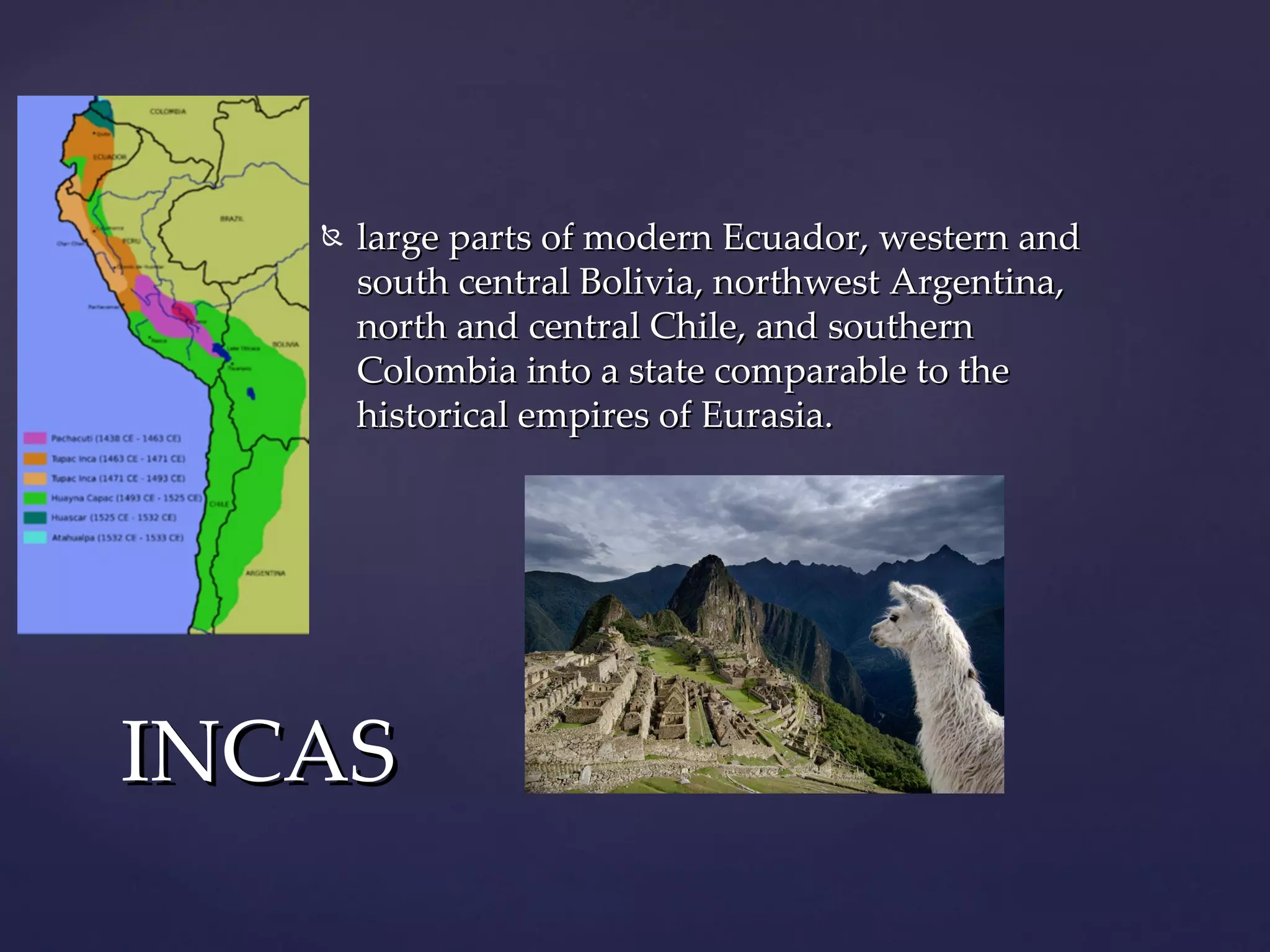Incas | PPS
