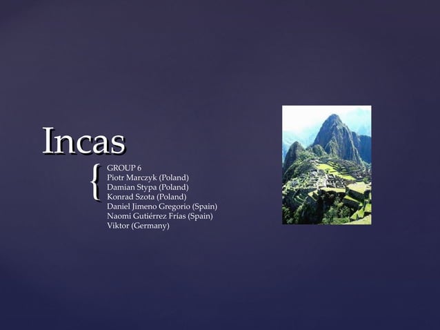 Incas | PPS