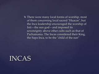 Incas | PPS