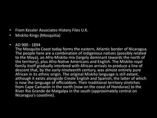 Inca's and miskito | PPT