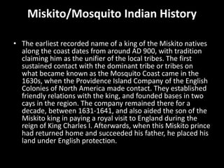 Inca's and miskito | PPT