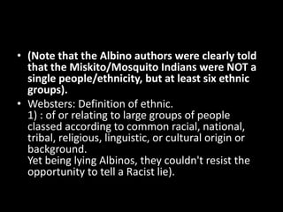 Inca's and miskito | PPT