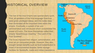 Inca Civilization Location