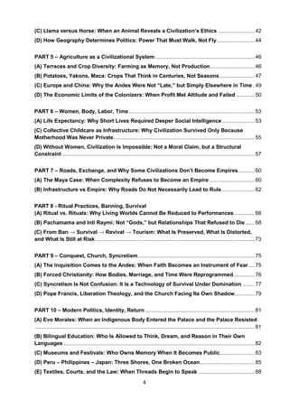 The Incas Beyond Empire and Collapse: Language, Bodies, and the Andean Science of Survival | PDF