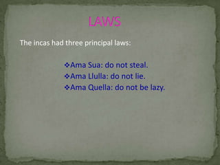 Incas empire | PPTX