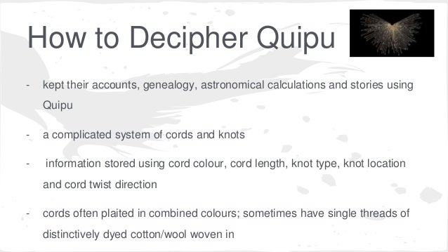 Quipus Meaning Quipu Definition World History