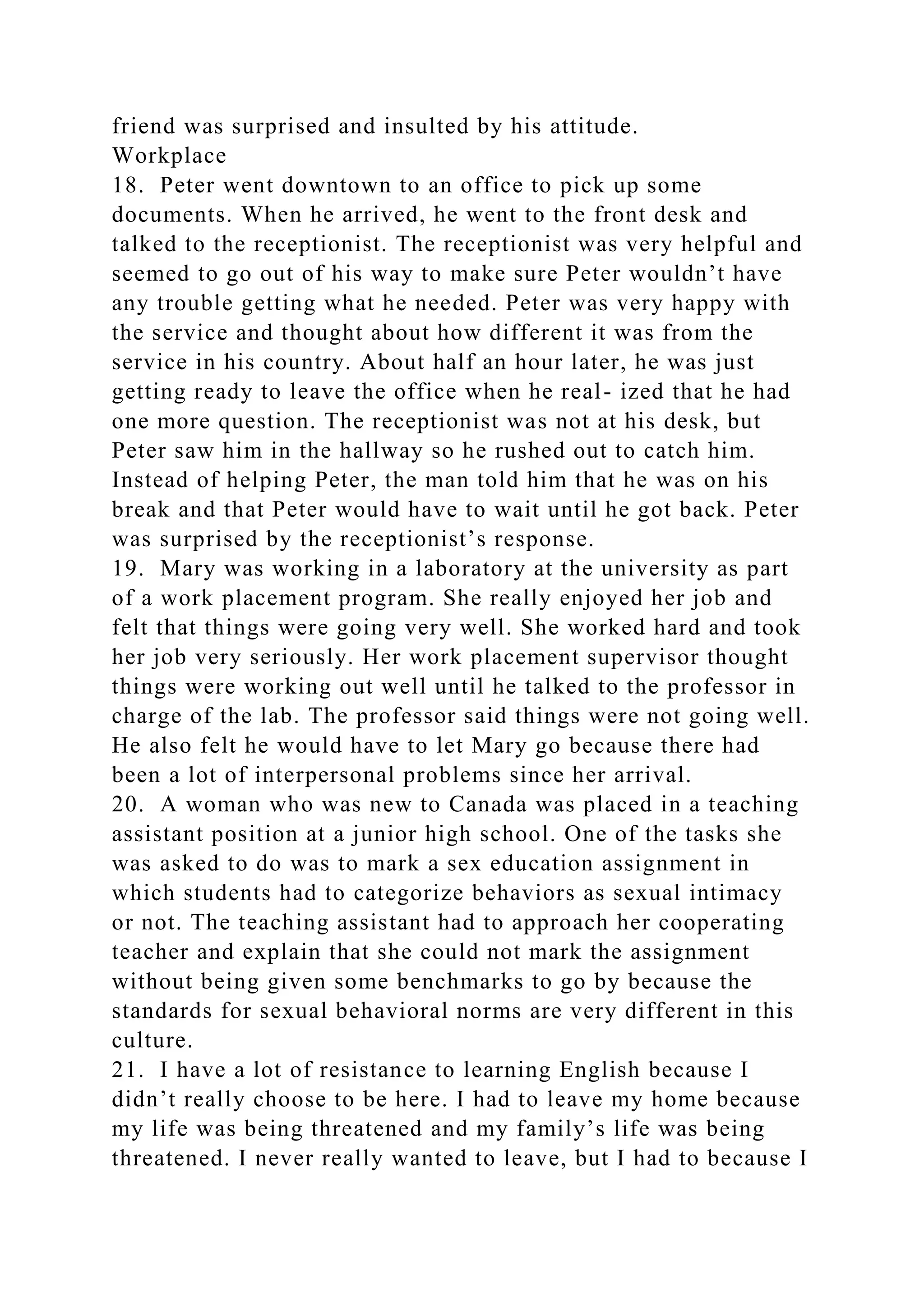 INCA Survey InformationINCA is an acronym for intercultural comp.docx