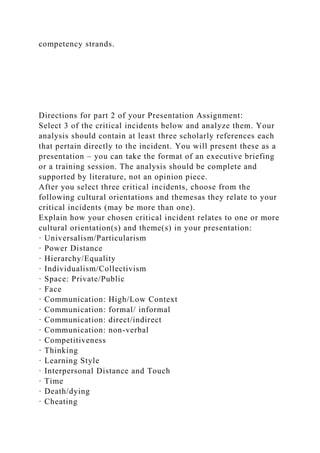 INCA Survey InformationINCA is an acronym for intercultural comp.docx