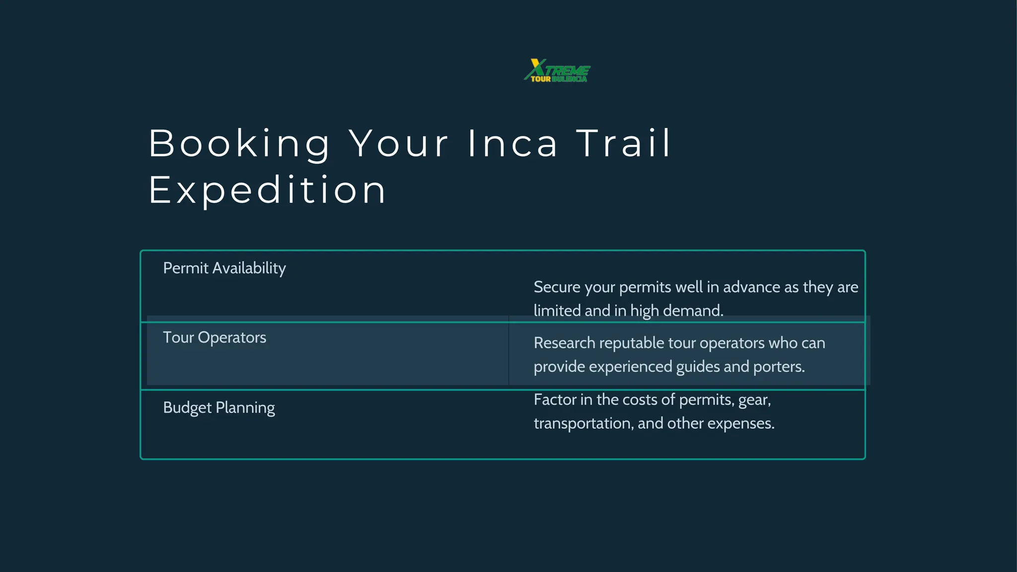 Inca Trail to Machu Picchu An Unforgettable Adventure | PDF