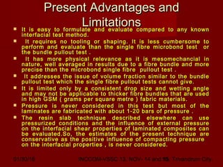 A novel microbond bundle pull out technique to evaluate the interfacial ...