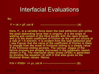 A novel microbond bundle pull out technique to evaluate the interfacial ...
