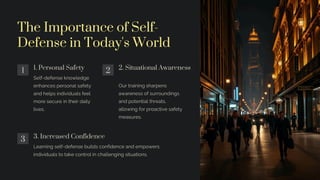 Incendiary Training Services: Empowering Self-Defense | PPT