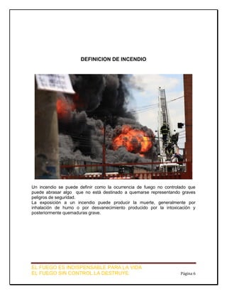 Incendios en la seguridad industrial | PDF