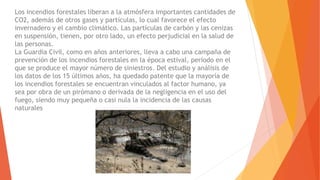 Incendios forestales | PPTX